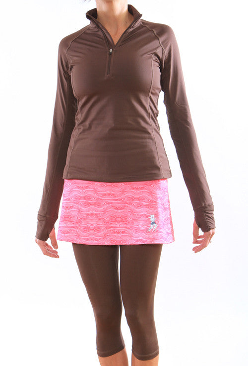 Pink Treehugger Capri Skirt – RunningSkirts